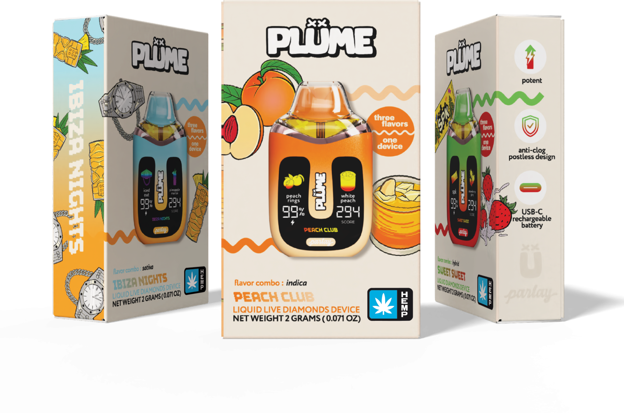 AUTHENTIC 2G Plume vape - THE NEW PLUME PARLAY